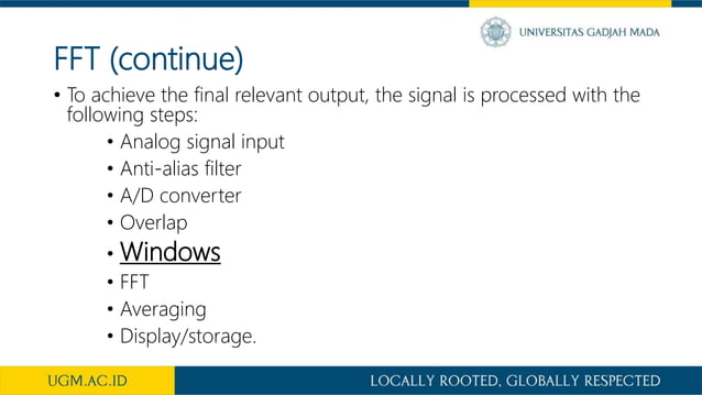 Windowing Signal Processing Pptx Computing Technology And Computing