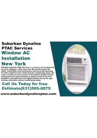 Suburban Dynaline PTAC Services | HVAC Service Nyc | PDF