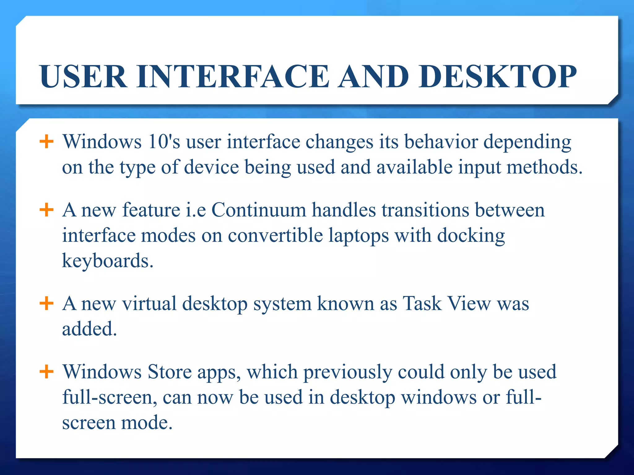 Windows 10-ppt | PPTX