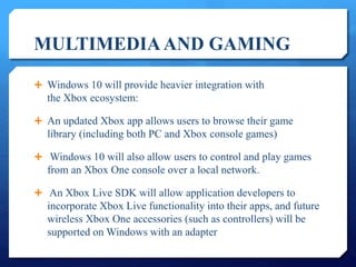 Windows 10-ppt | PPTX