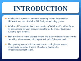 Windows 10-ppt | PPTX