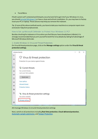 Windows 11 virus | DOCX