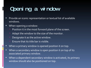 Windows | PPT