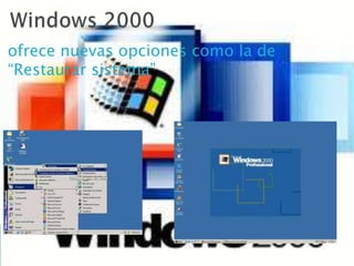 tipos de windows | PPTX | Computing | Technology & Computing