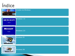 tipos de windows | PPTX | Computing | Technology & Computing