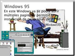 tipos de windows | PPTX | Computing | Technology & Computing