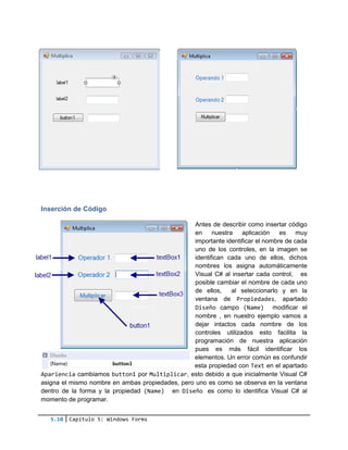 Windows.forms.ejercicios | PDF