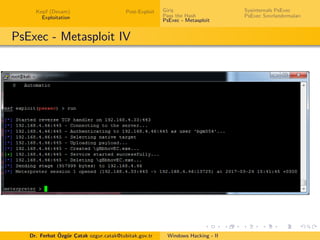 Windows Hacking 2 | PPT