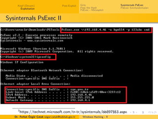 Windows Hacking 2 | PPT