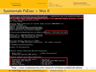Windows Hacking 2 | PPT