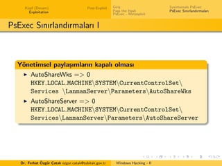 Windows Hacking 2 | PPT