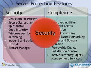 Windows 2008 Security | PPT
