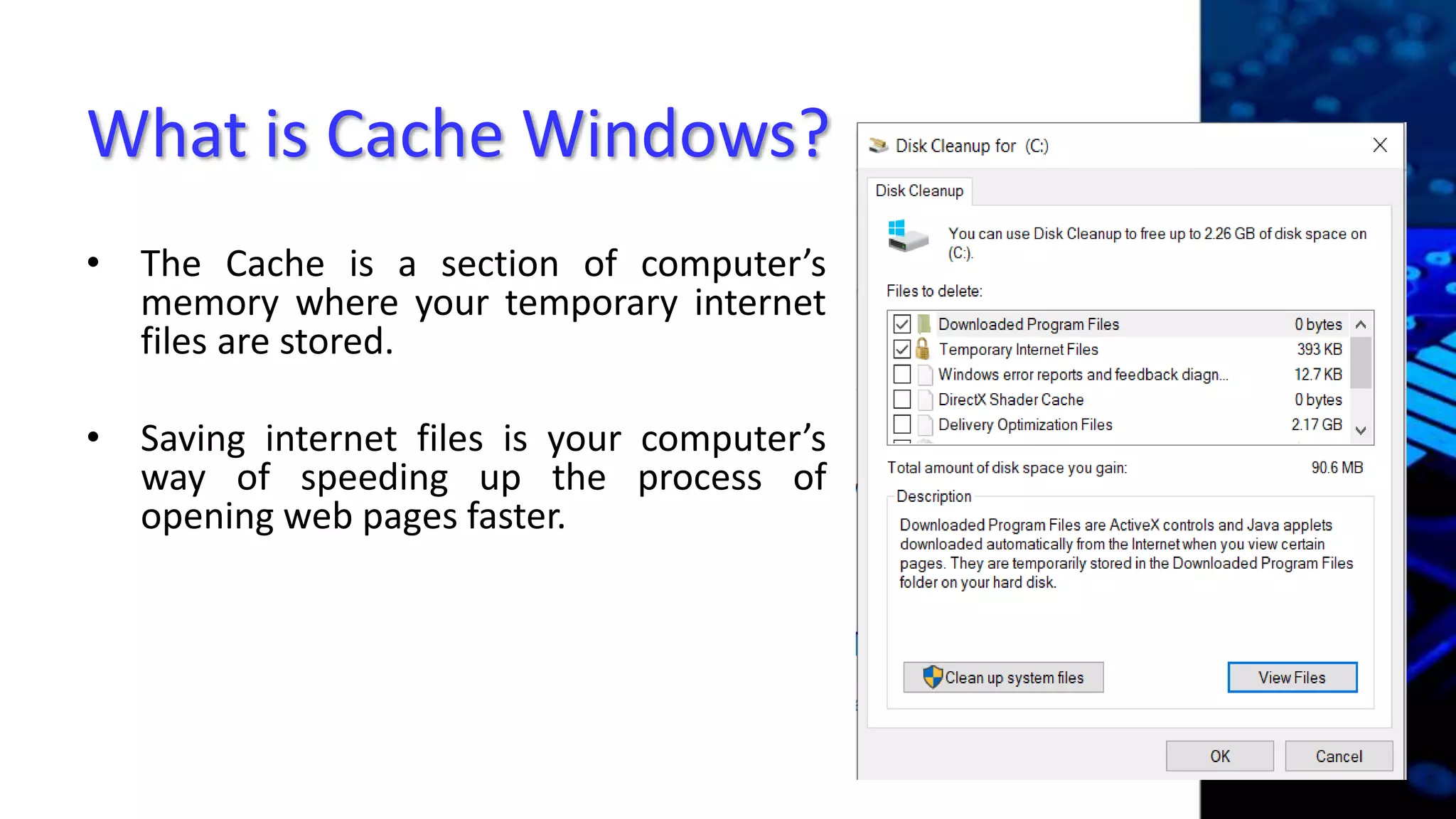 Cache, Caching, Cache Memory Explained | PPT