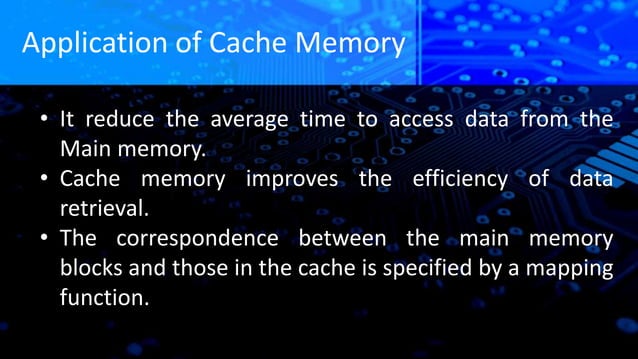 Cache, Caching, Cache Memory Explained | PPT