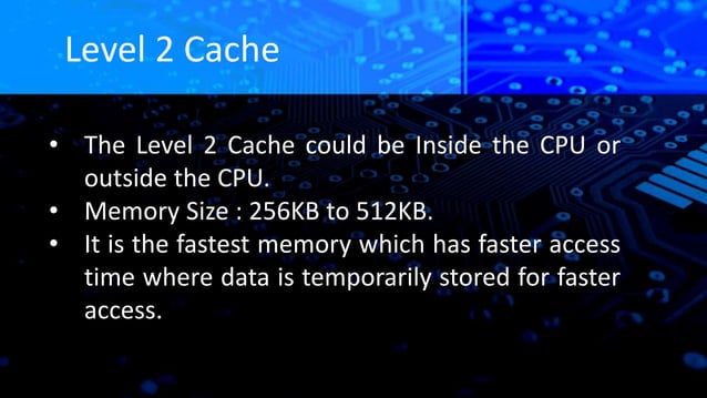 Cache, Caching, Cache Memory Explained | PPT