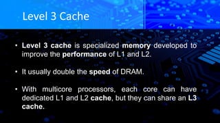 Cache, Caching, Cache Memory Explained | PPT