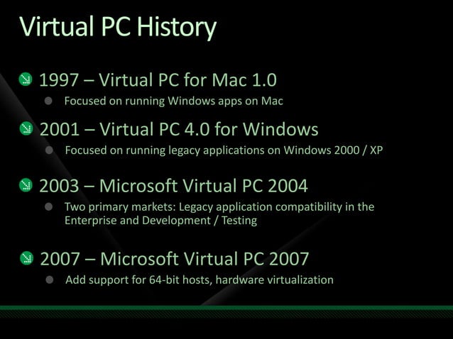 Windows 7 XP Compatibility mode, Virtual PC and Microsoft ... | PPTX