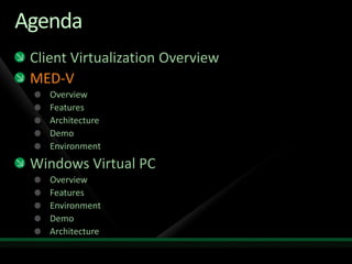 Windows 7 XP Compatibility mode, Virtual PC and Microsoft ... | PPTX