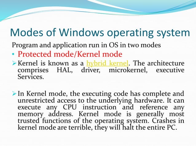 Windows Architecture Explained by Stacksol | PPT