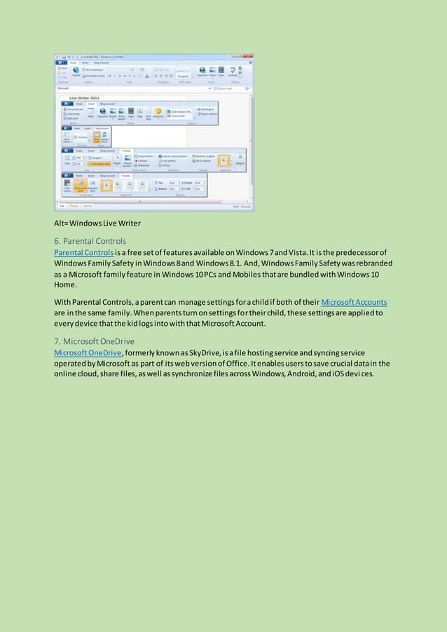 windows essentials | DOCX
