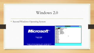 Windows History Part 1 | PPT