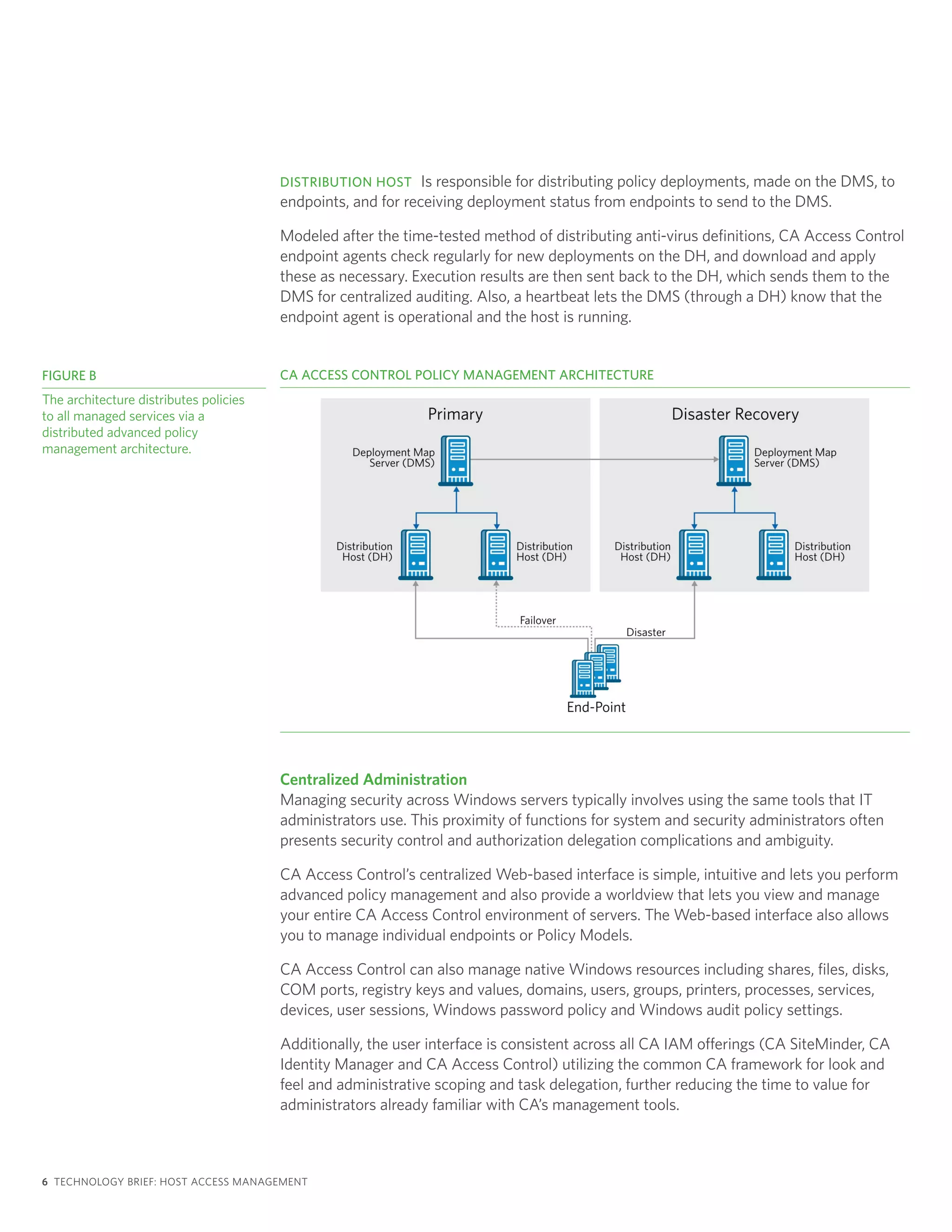 Windows Host Access Management with CA Access Control | PDF