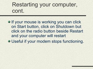 Windows Operating System1 | PPT | Free Download