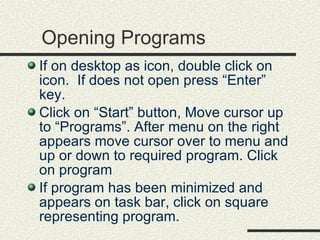 Windows Operating System1 | PPT