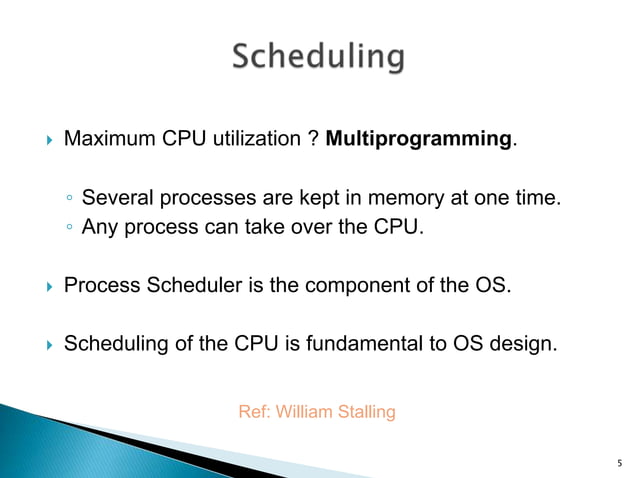 Windows process-scheduling | PPTX