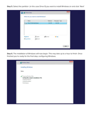 Windows reinstallation-guide | PDF