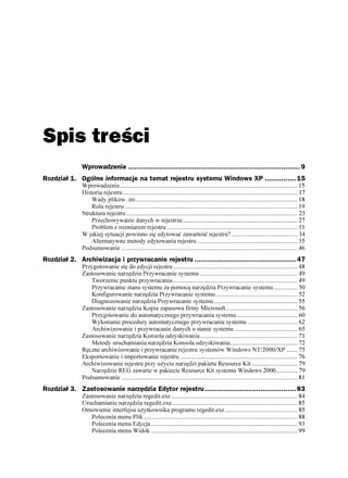 Windows Server 2003. Rejestr systemu | PDF | Computer Software and Applications | Computing