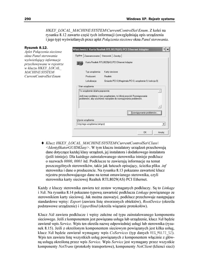 Windows Server 2003. Rejestr systemu | PDF | Computer Software and Applications | Computing