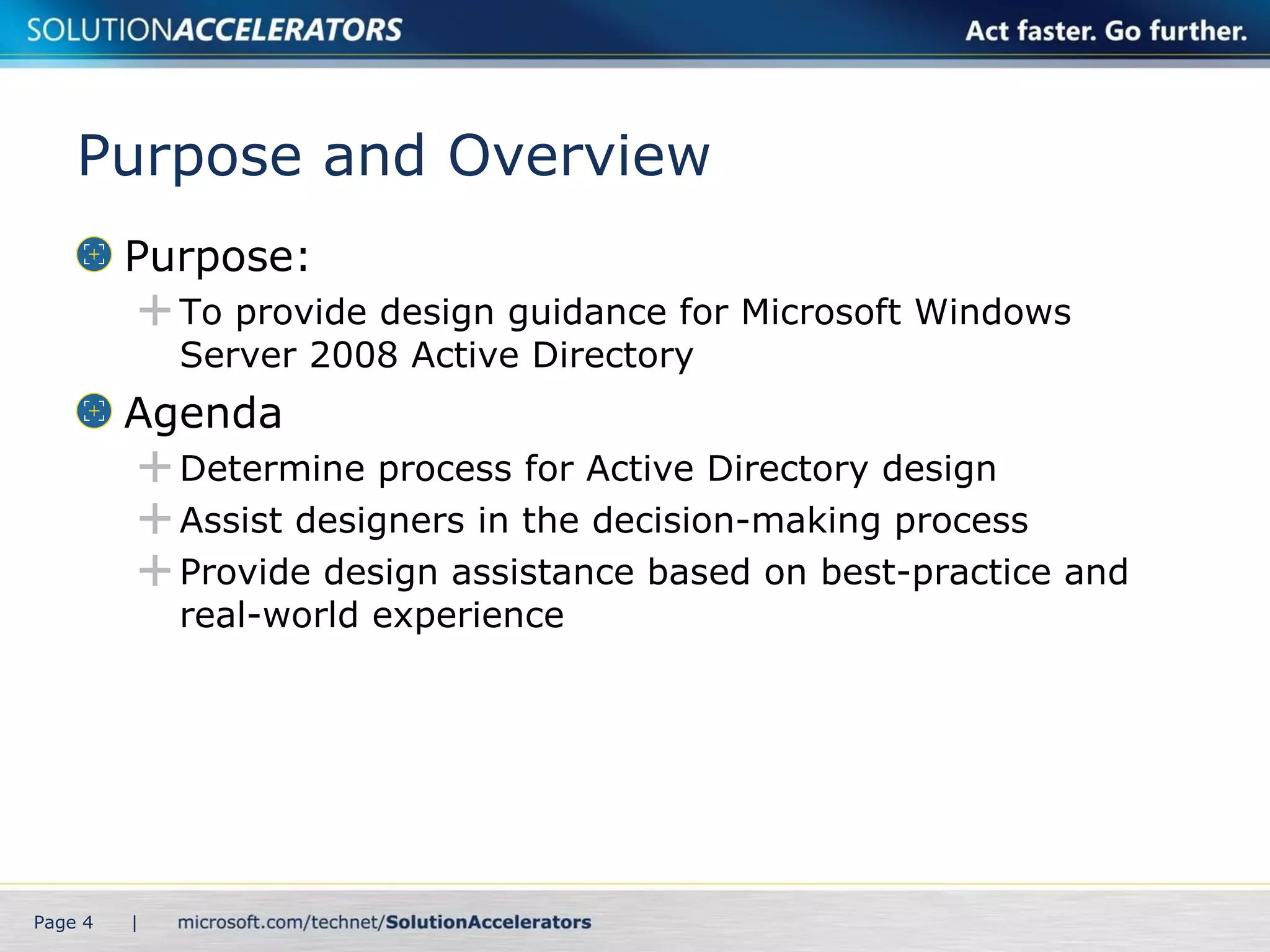 Windows Server 2008 Active Directory Guide | PPT