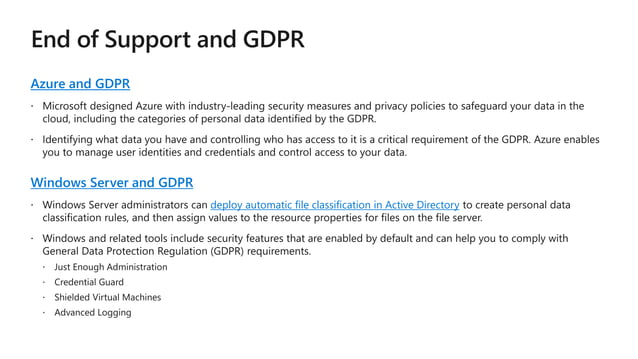 Windows Server 2008 End of Support Pitch Deck | PPT