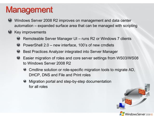 Windows Server 2008 R2 Overview
