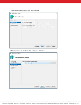 Upgrading to Windows Server 2019 on Dell EMC PowerEdge servers: A ...
