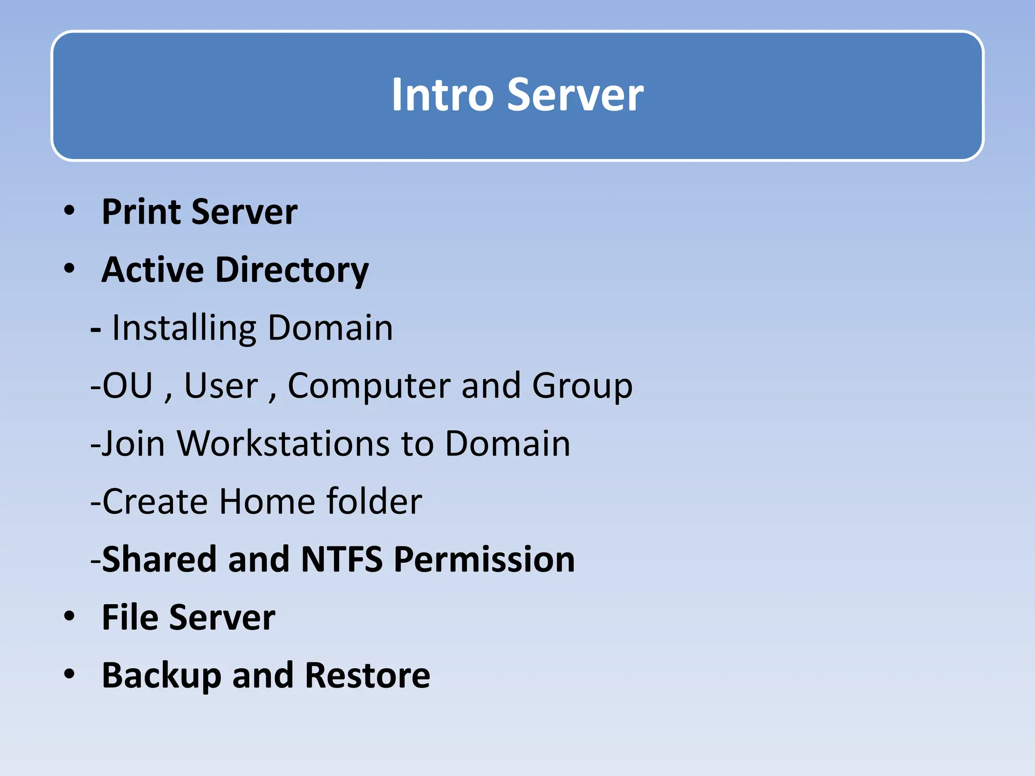 Windows Server 2019 Installing And Configuring Pptx Operating