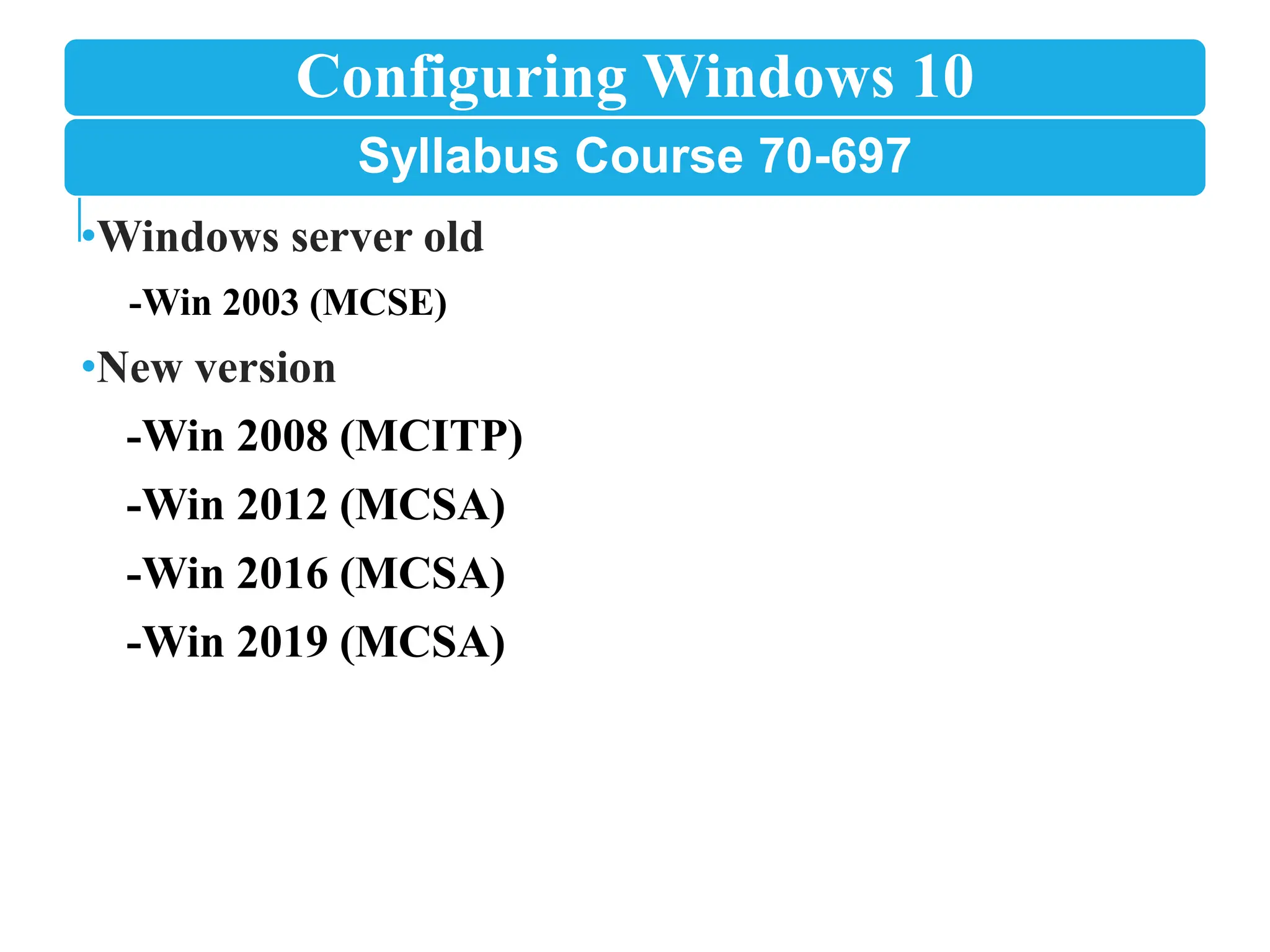 windows-server- 2019 installing and configuring | PPT