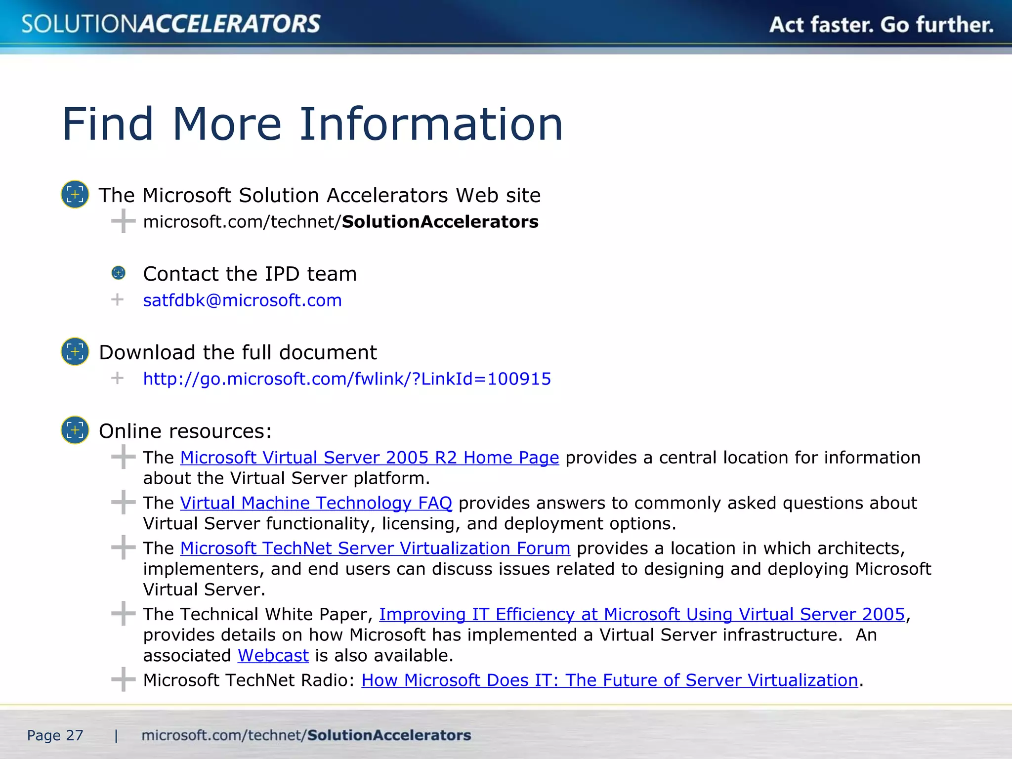 Windows Server Virtualization | PPT