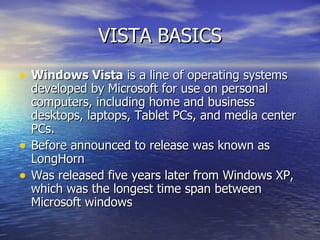 Windows Vista | PPT