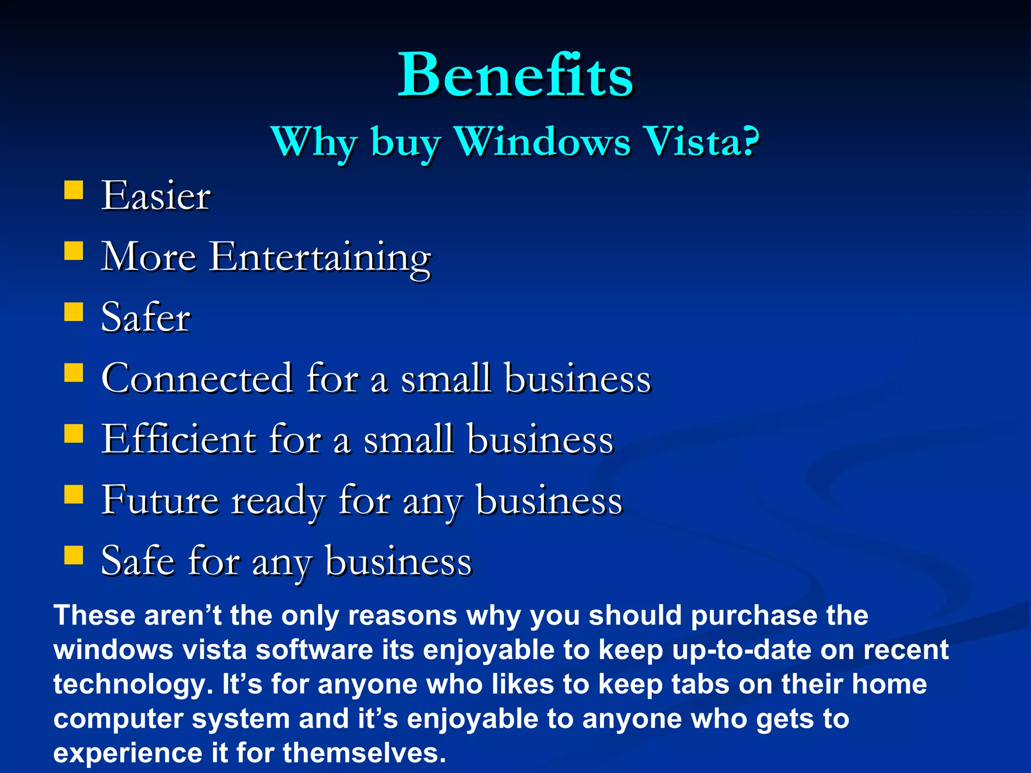 Windows Vista | PPT