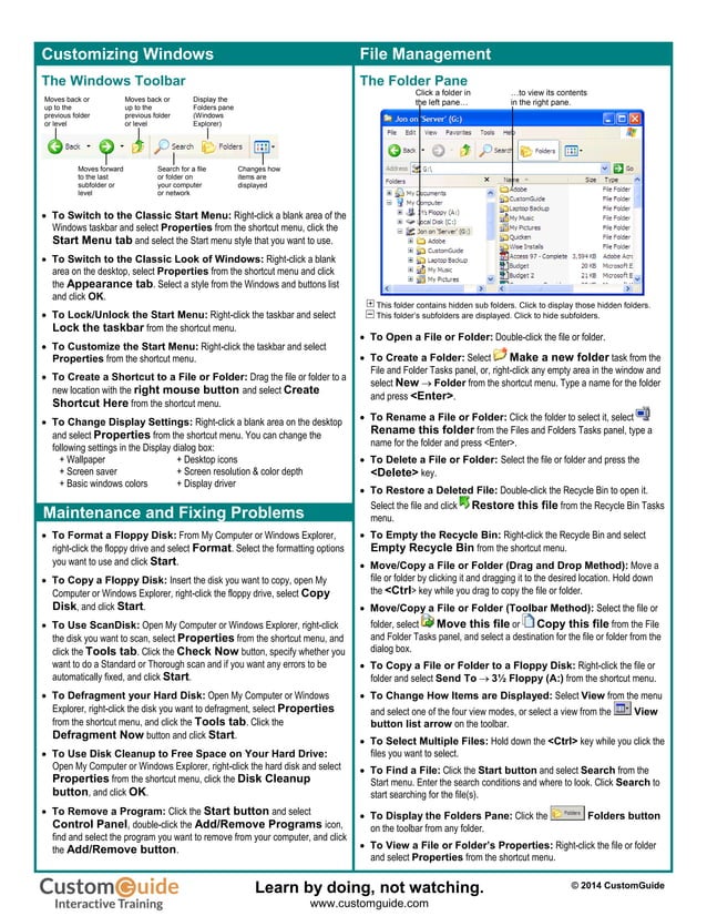 Windows xp-cheat-sheet