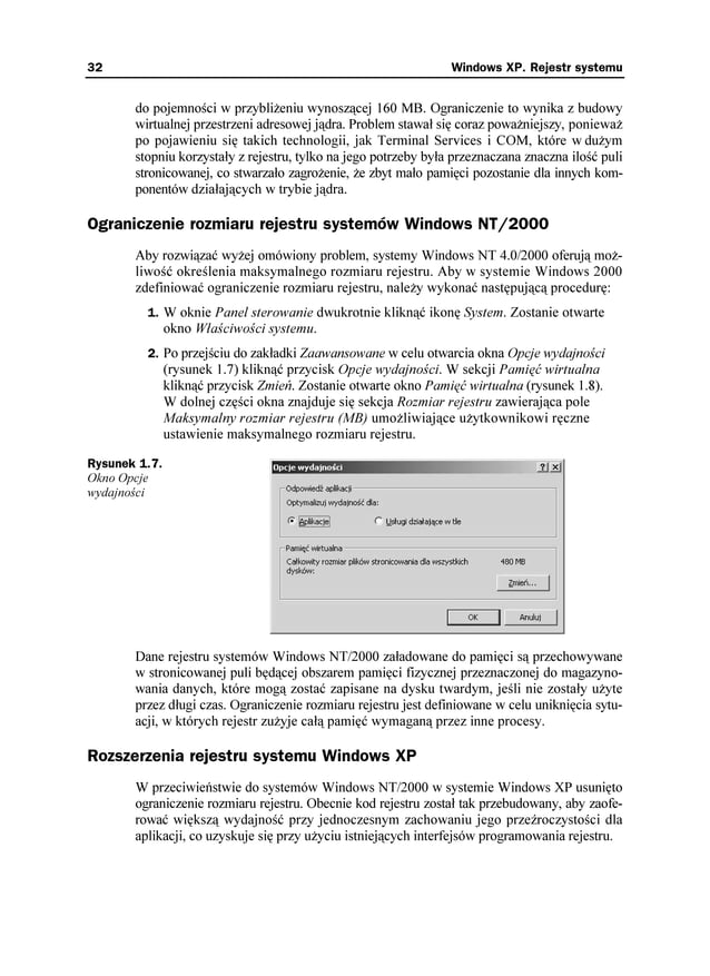 Windows XP. Rejestr systemu | PDF