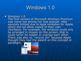 Windows[1] | PPT