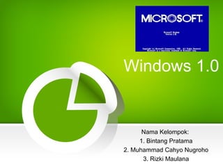 Windows 1 | PPT