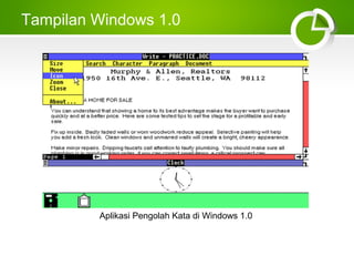 Windows 1 | PPT