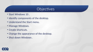 WindowsIntroduction to windows 2010vERSION OF WINDOWS | PPTX