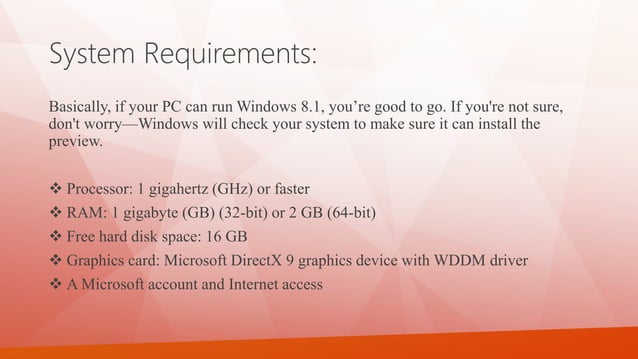 An introduction to Windows 10 | PPTX | Operating Systems | Computer ...