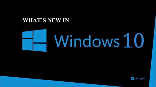 An introduction to Windows 10