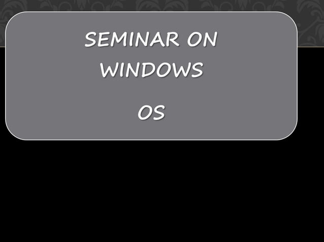 WINDOWS 10 | PPT